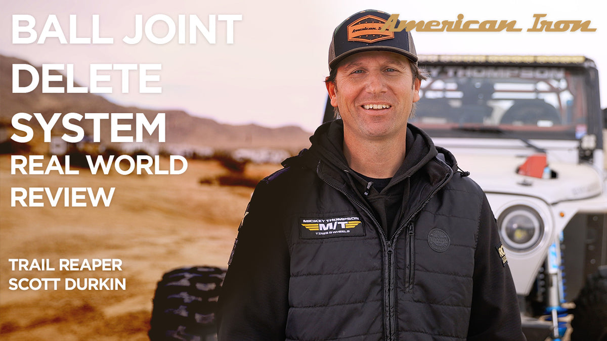 Scott Durkin "The Trail Reaper" Reviews: American Iron Offroad Ball Jo
